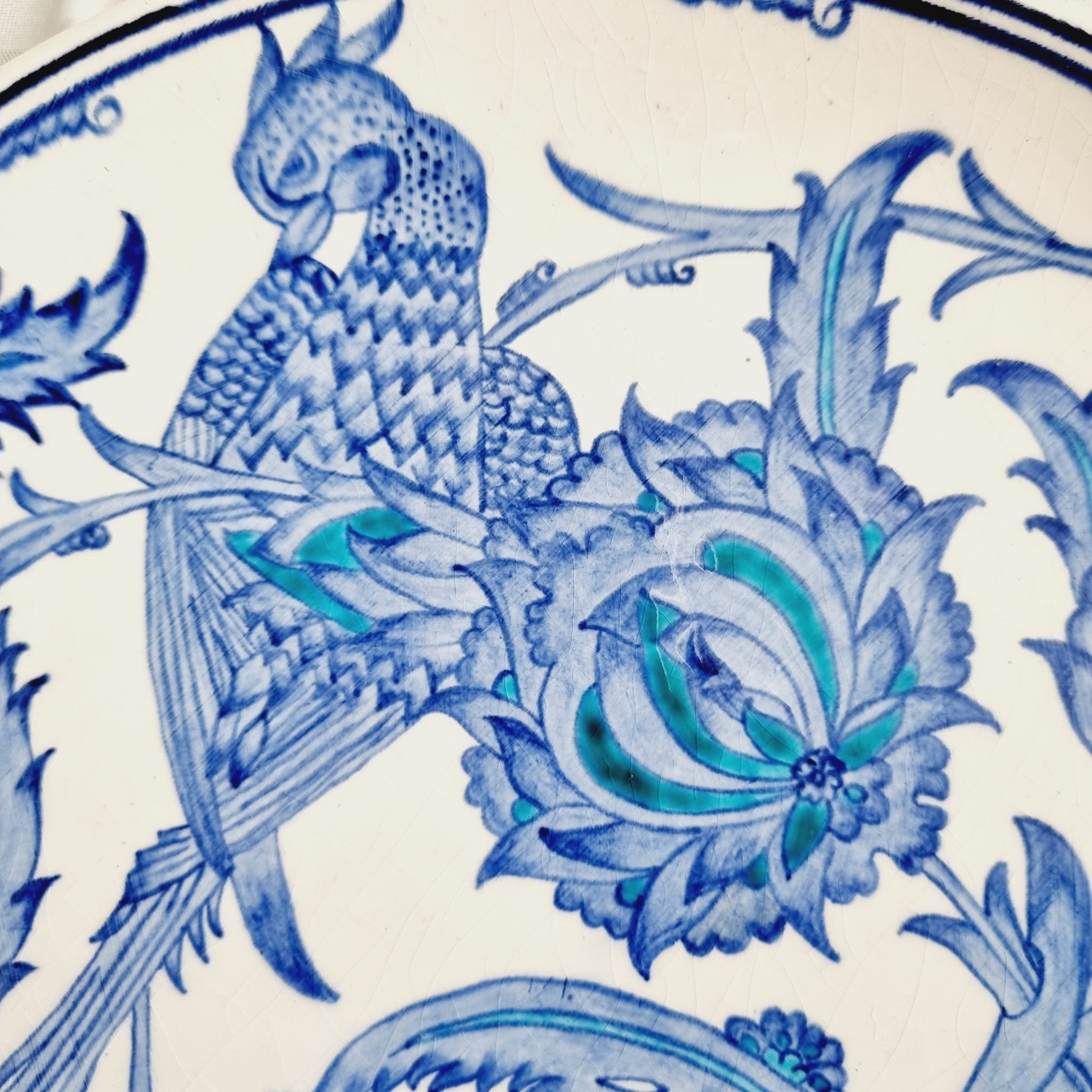 Traditional Decorative Tile Plate,mantel Decor,unique Autumn Decoration ...