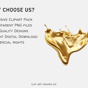 Gold Drip Clipart 10 PNG Gold Glitter Drips Printable Gold Paint Splash ...