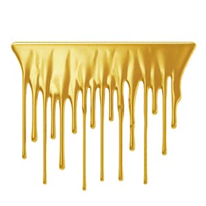 Gold Drip Clipart 10 JPG Gold Glitter Drips Printable Gold Paint Splash ...