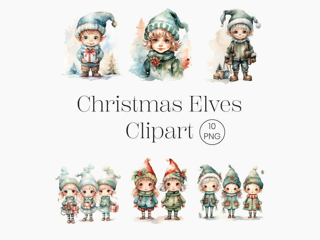 Christmas Elves Clipart Png | 10 Transparent PNG | Christmas Elves ...
