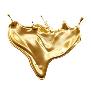 Gold Drip Clipart 10 JPG Gold Glitter Drips Printable Gold Paint Splash ...