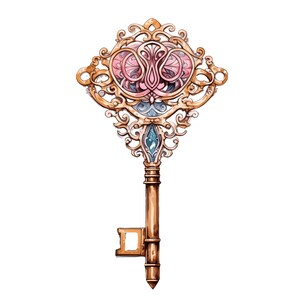 Steampunk Key Clipart | 10 High Quality JPG | Steampunk Art, Watercolor ...