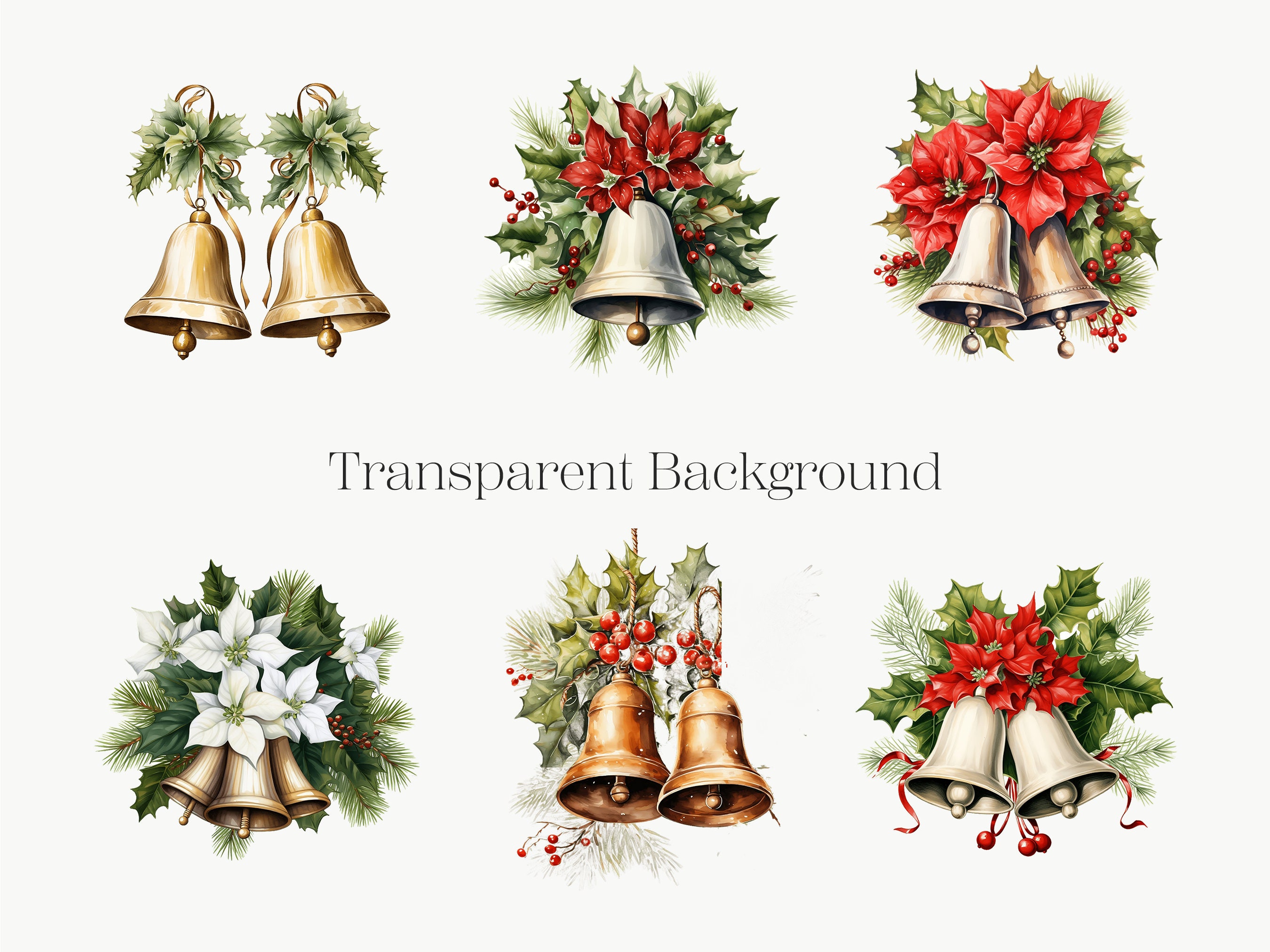 Christmas Bells Clipart 10 Transparent PNG Christmas Clipart Winter ...