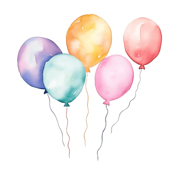 Birthday Balloon Clip Art