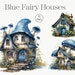 Blue Fairy House Clipart 10 High Quality Transparent PNG Fairy Fantasy ...
