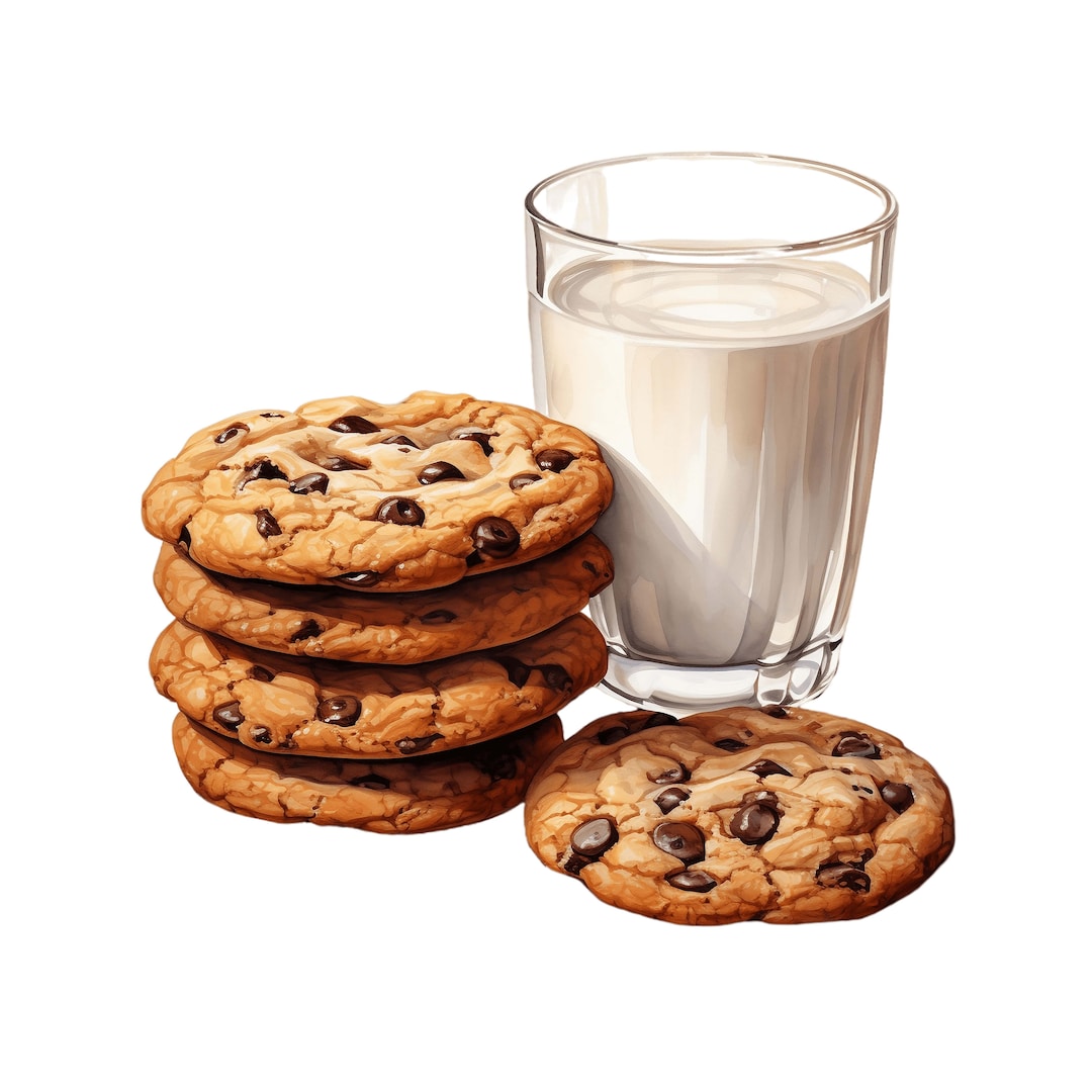 Chocolate Cookies Clipart 10 High Quality JPG Watercolor Cookies PNG ...