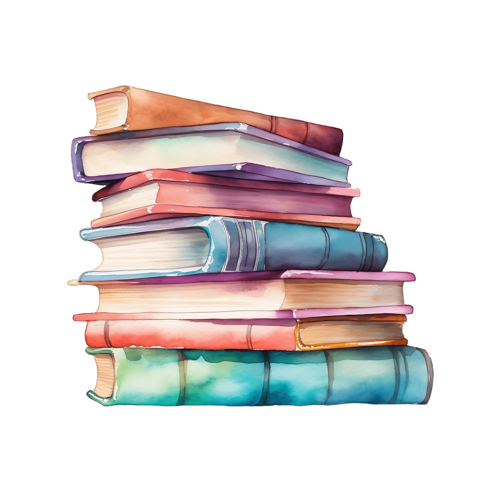 bunte-b-cher-clipart-10-jpg-aquarell-buch-lesen-bildung-gemaltes-buch