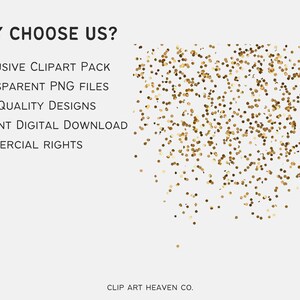 Gold Glitter Confetti Overlay: Photoshop Effect (PNG) - Etsy