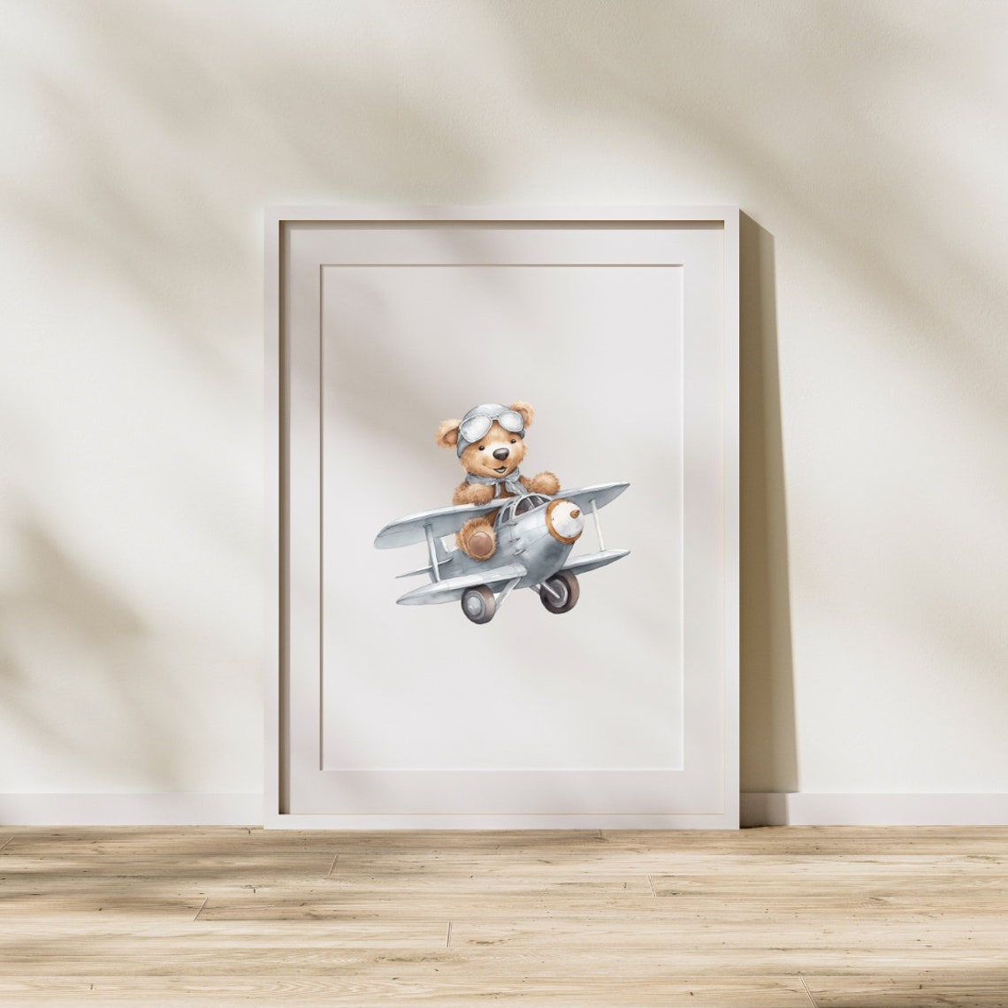 Watercolor Grey Teddy Bear 10 Clipart Light Grey Gift Decor - Etsy