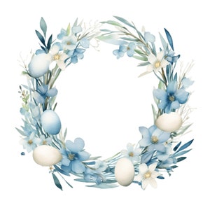 Easter Eggs Clipart | 10 PNG | Easter Clipart, Spring Clipart, Digital ...