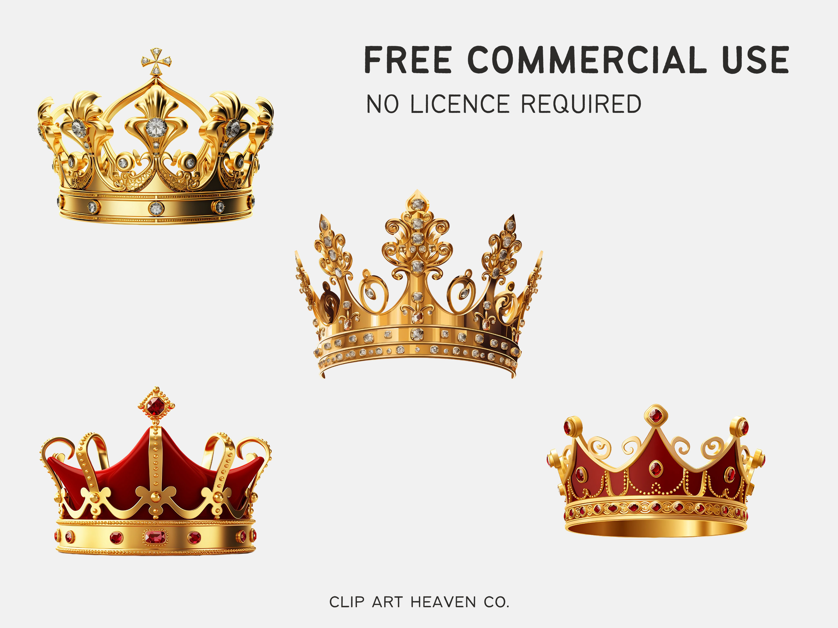 Gold Crowns Clipart | 10 Transparent PNG | Gold Crown Crown Royal ...