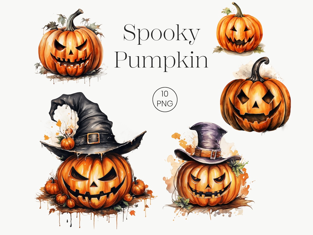 Halloween Pumpkin Clipart | 10 High Quality Transparent PNG | Fall ...
