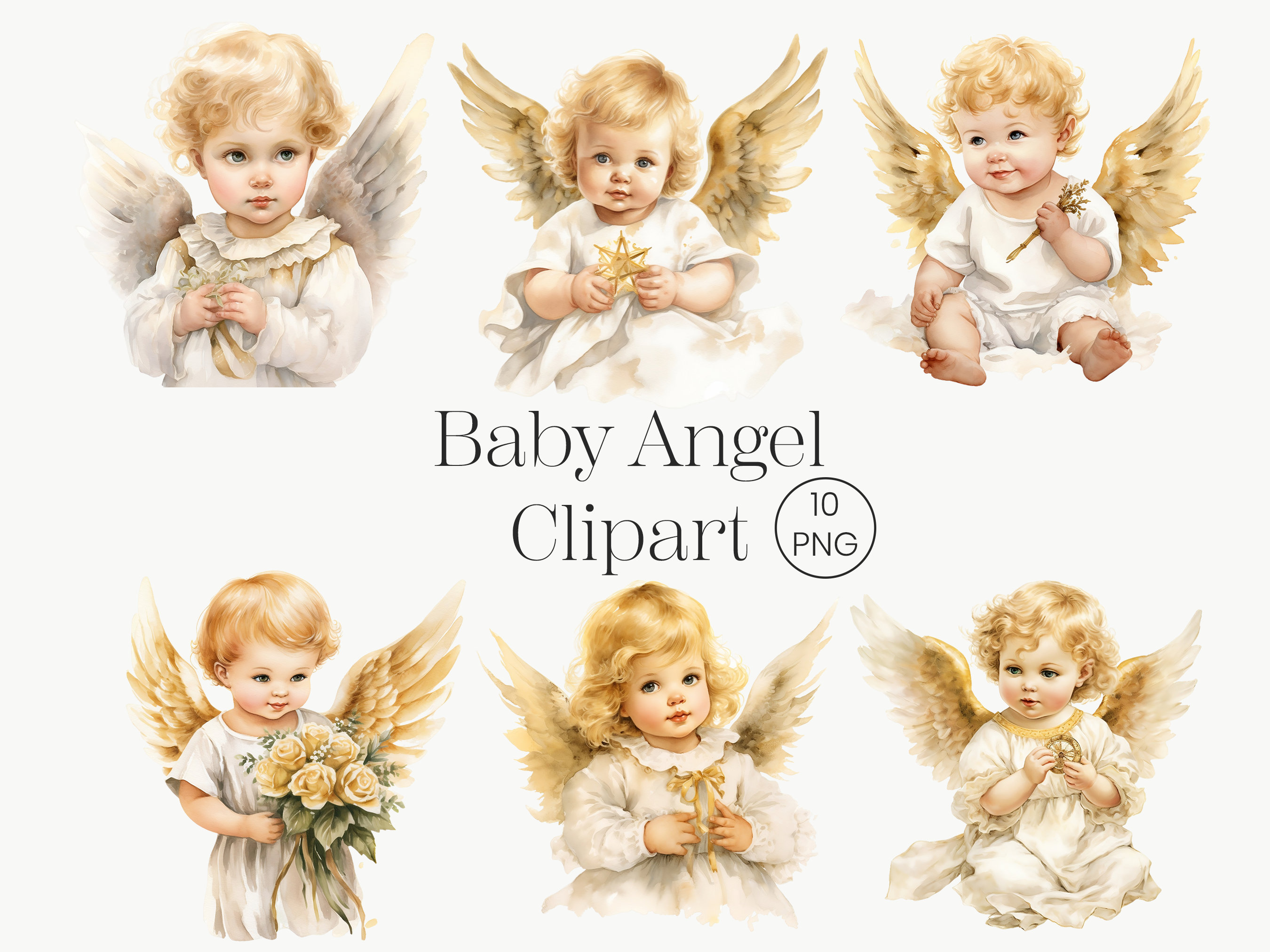 Bambini Angeli Clipart