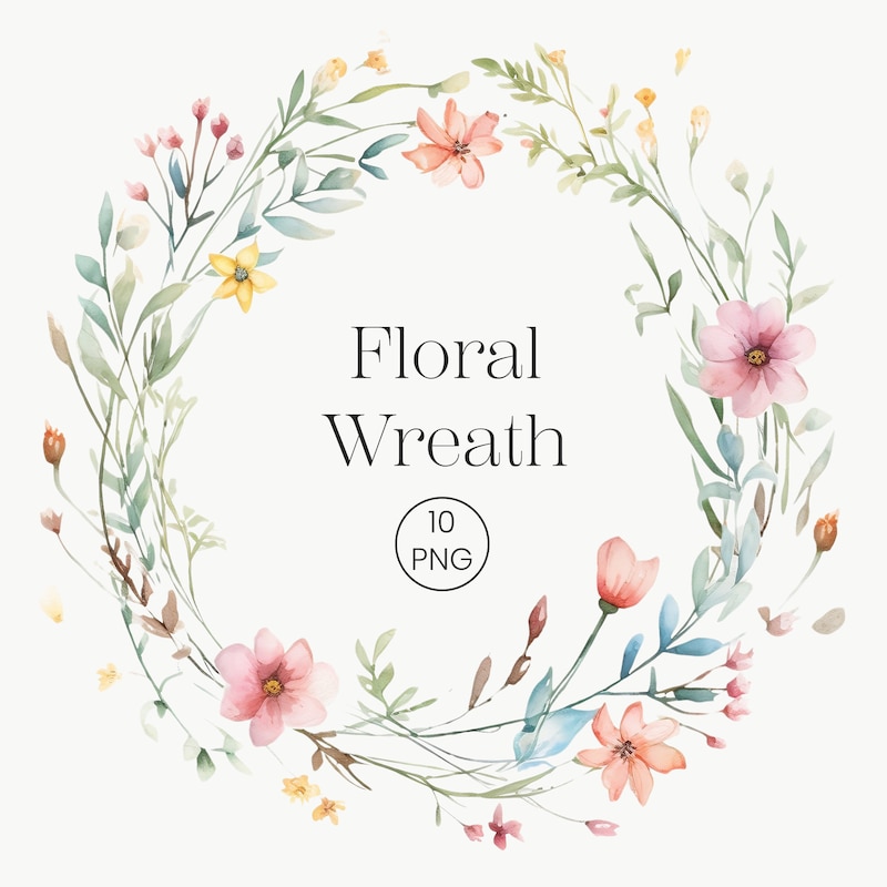 Flower Candle Wreaths - Etsy UK