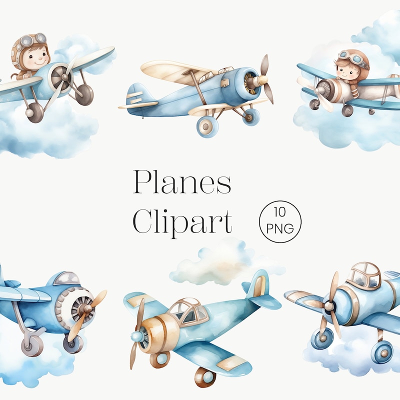 Airplane Svg - Etsy