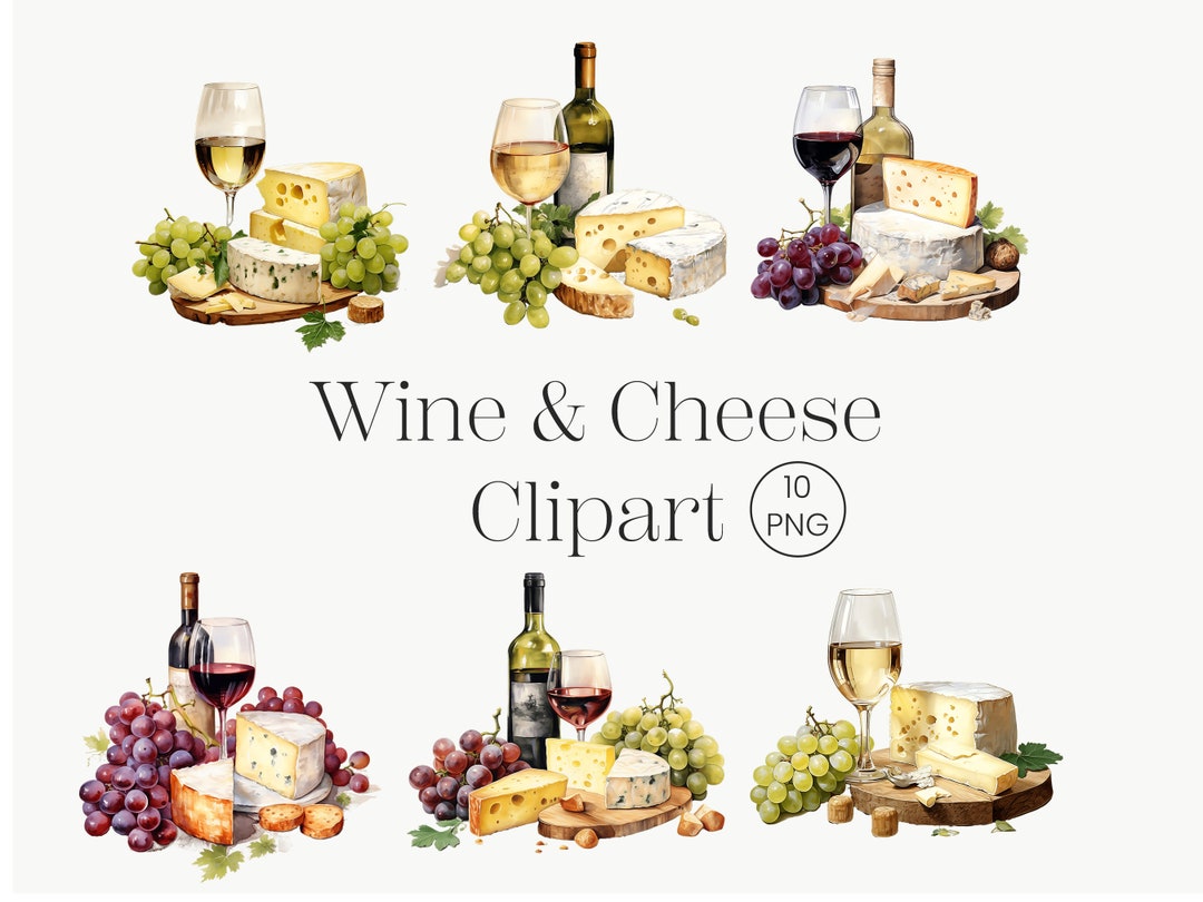 Wine and Cheese Clipart | 10 Transparent PNG | Wine PNG Food Clipart ...