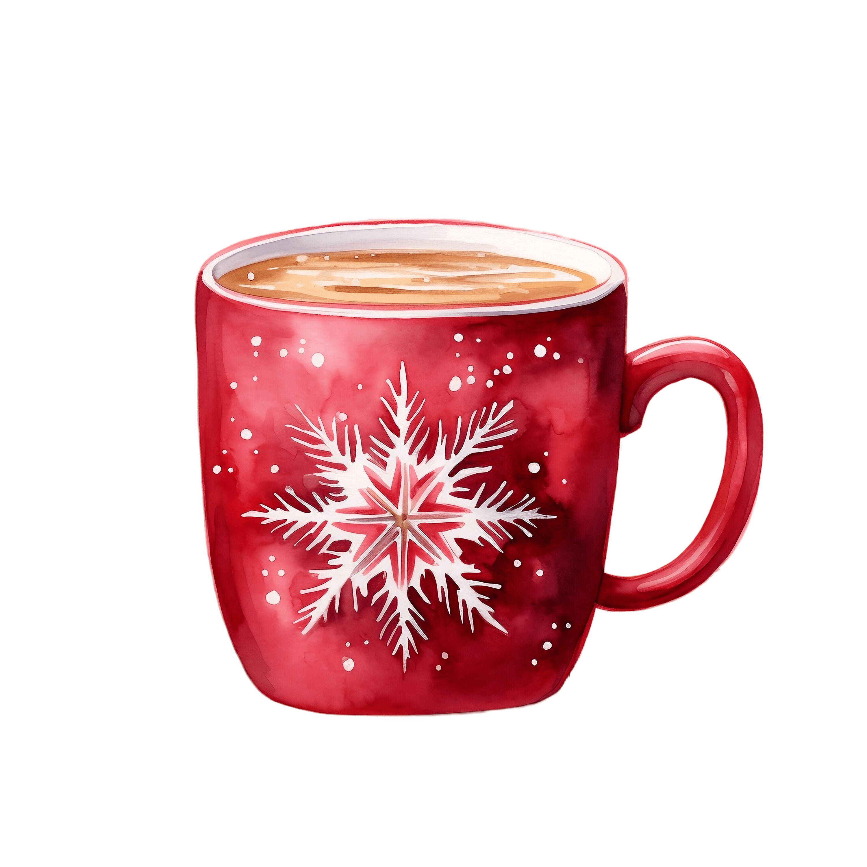 Winter Latte Clipart 10 JPG Christmas Drinks Clipart, Cozy Christmas ...