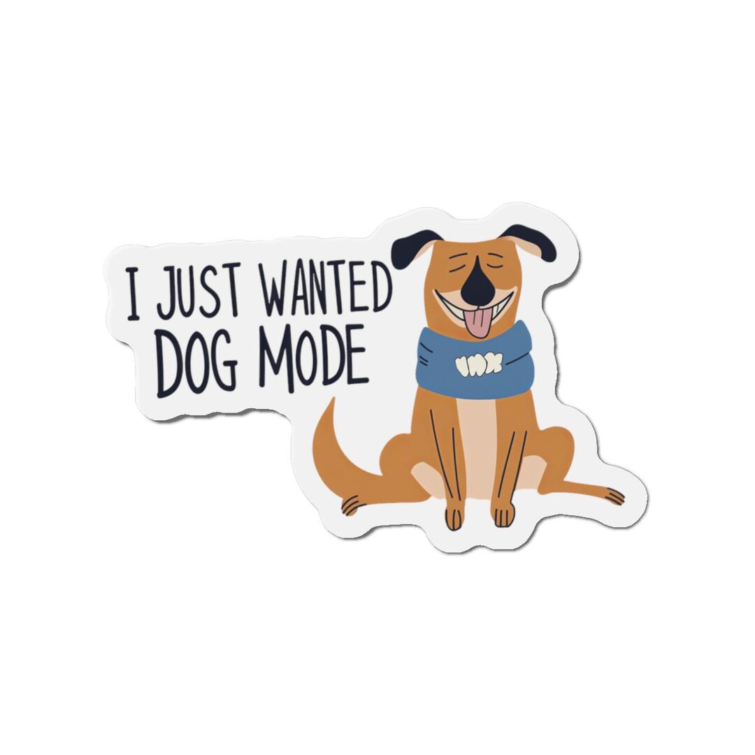 Dog Mode Tesla Car Magnet Anti Elon Musk Gift for Pet Lovers Funny ...