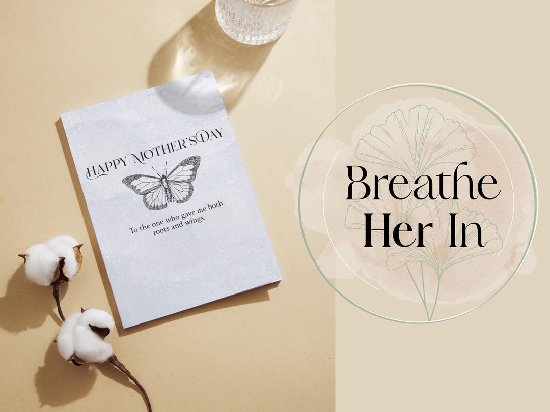 Printable Mother's Day Card: Ritual & Affirmation Gift (A6 Folded Size ...