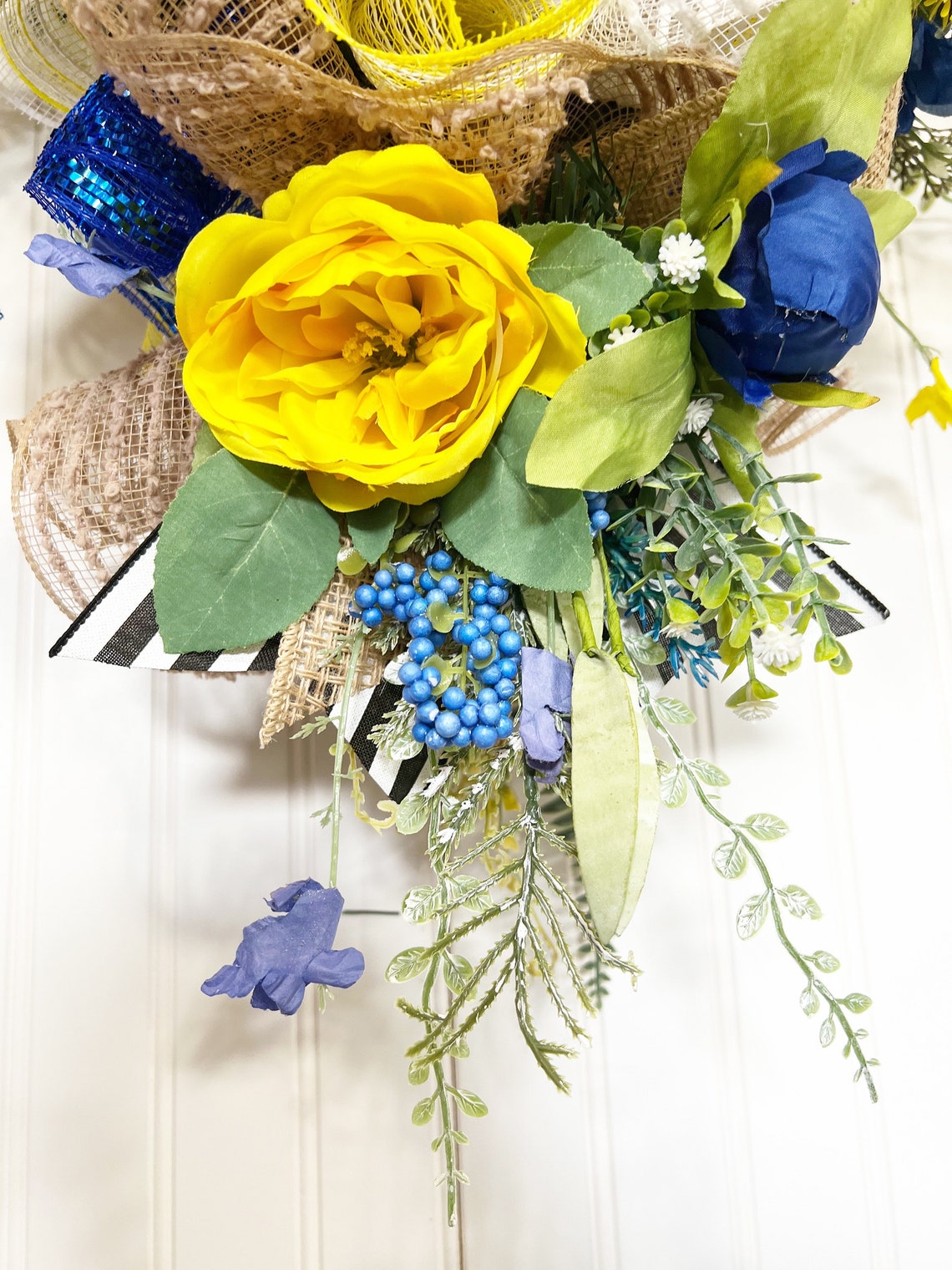 Lemon Swag Summer Swag Spring Swag Housewarming Gift - Etsy