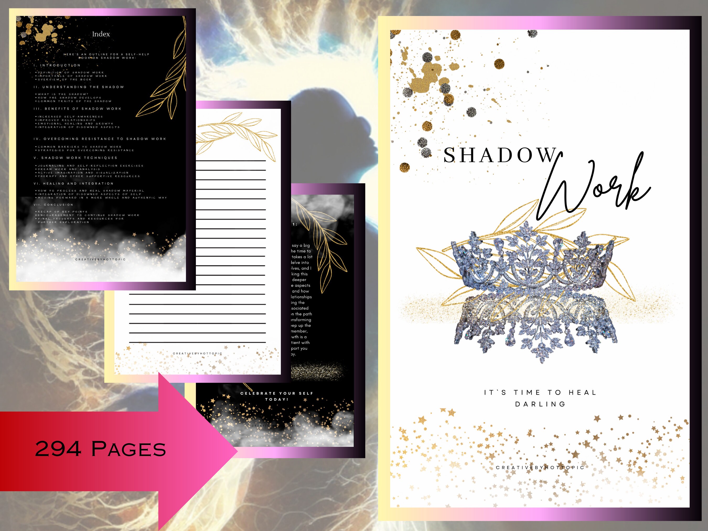 Shadow Work Book PDF Instant Download Empowerment: A Journey of Inner ...