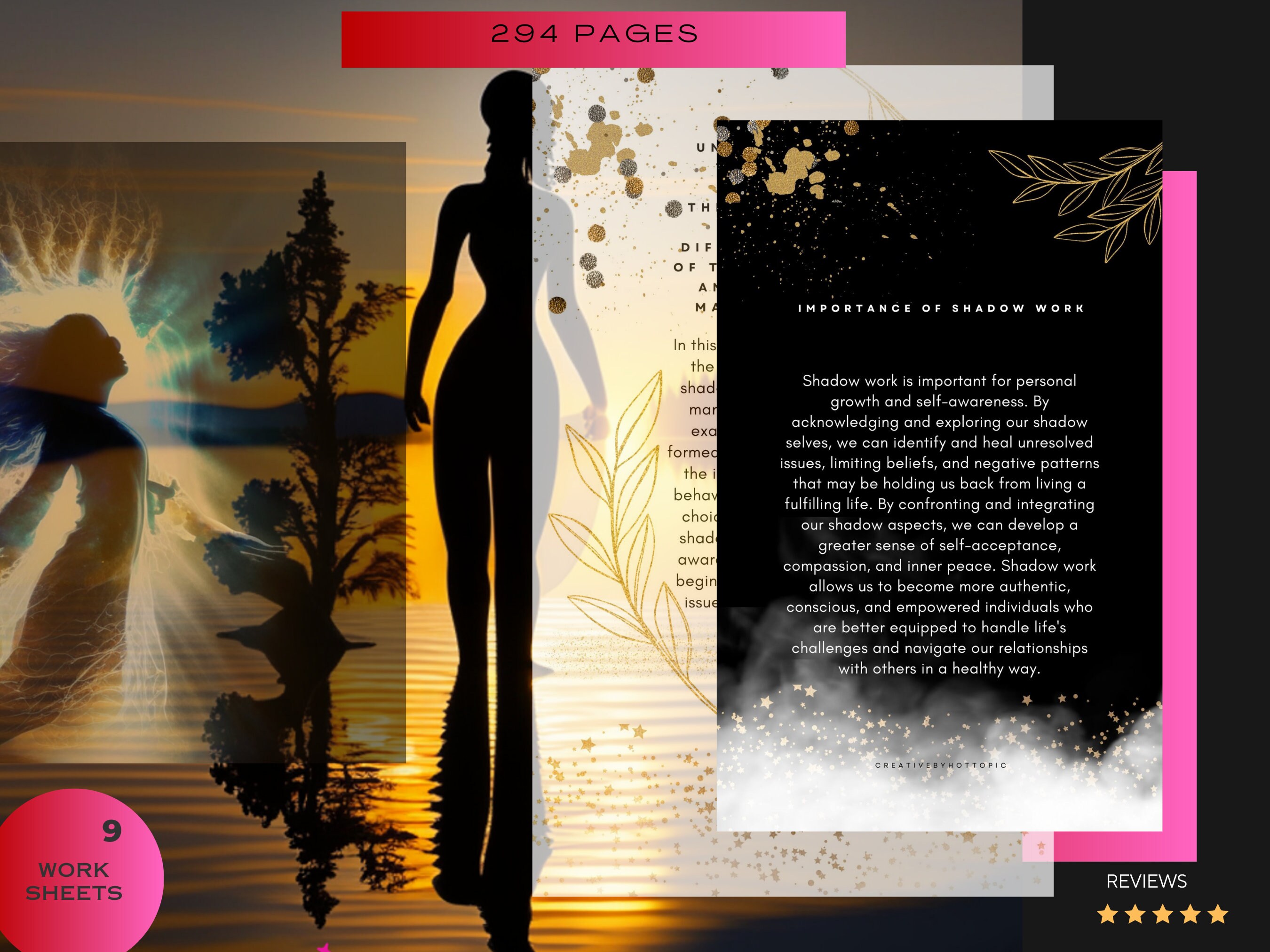 Shadow Work Book PDF Instant Download Empowerment: A Journey of Inner ...