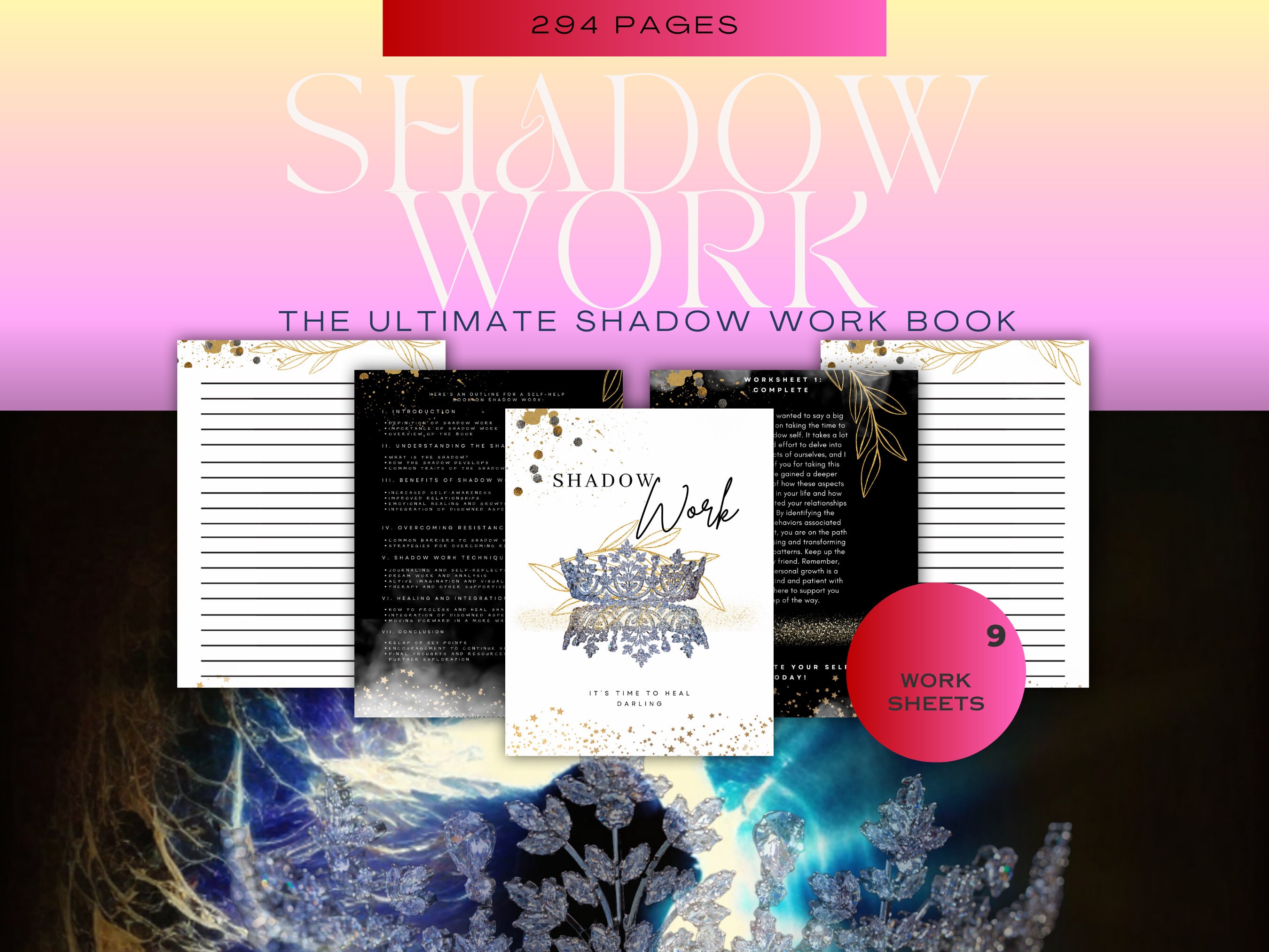 Shadow Work Book PDF Instant Download Empowerment: A Journey of Inner ...