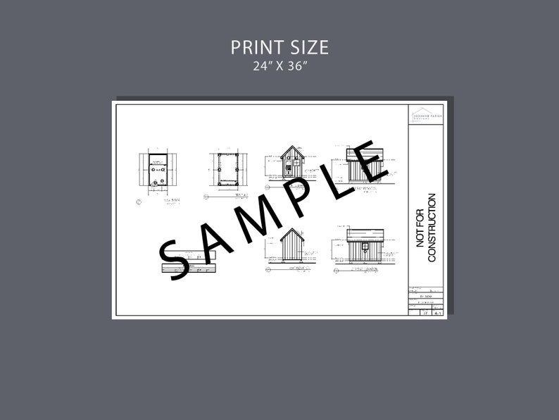 108 Sq.ft. Bunkie/sleeping Cabin Concept Plan 13’-6” X 8’-0” Open ...