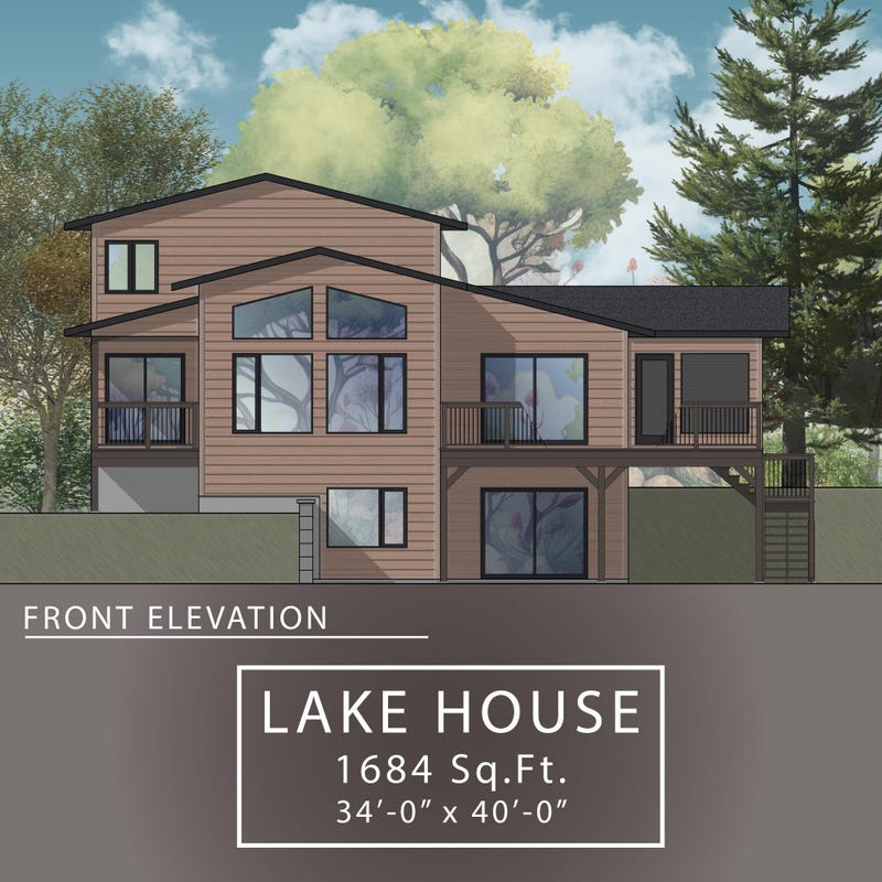 Cottage Plans Basement - Etsy