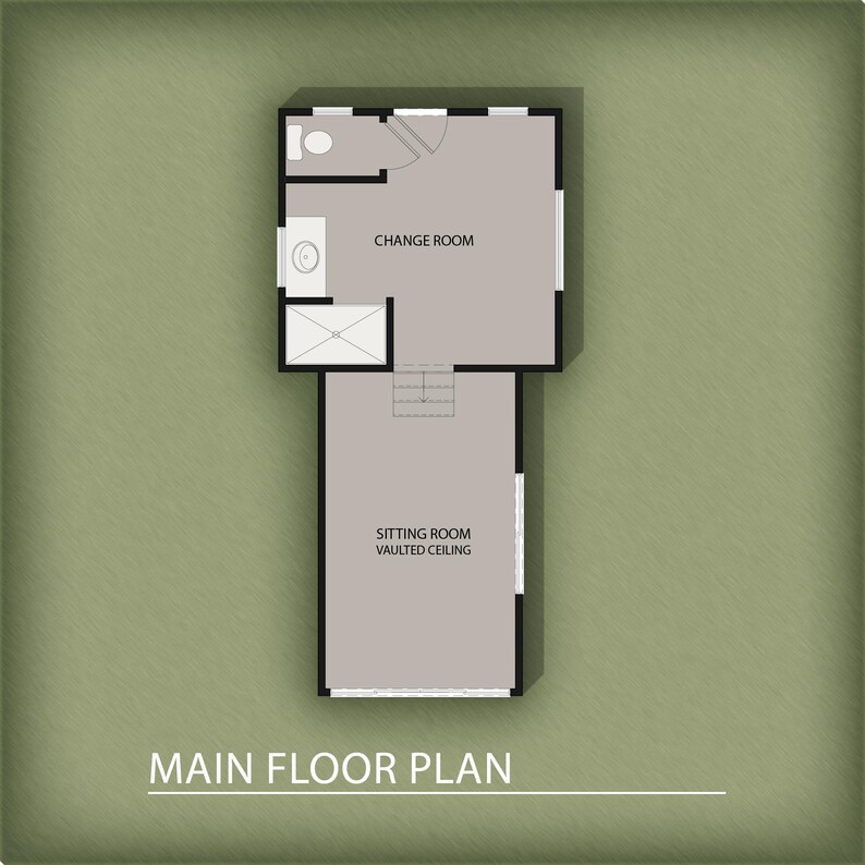 343 Sq.ft. Pool House/bunkie Concept Plan 29’-0” X 14’-0” - Etsy