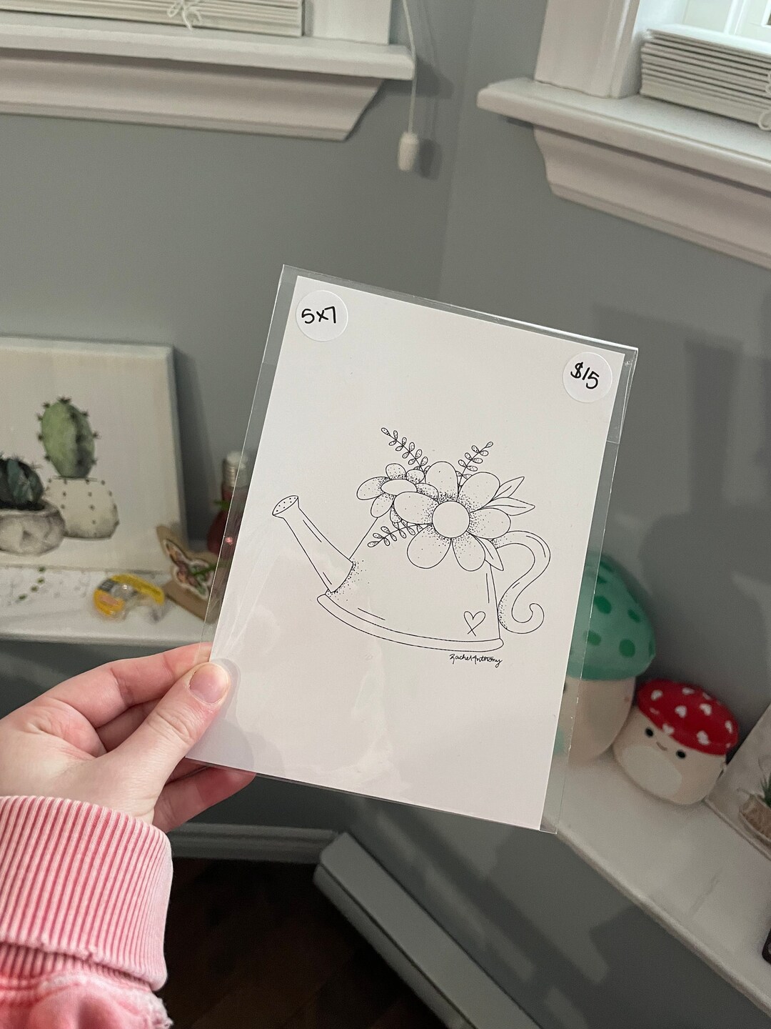 Watering Can Print - Etsy