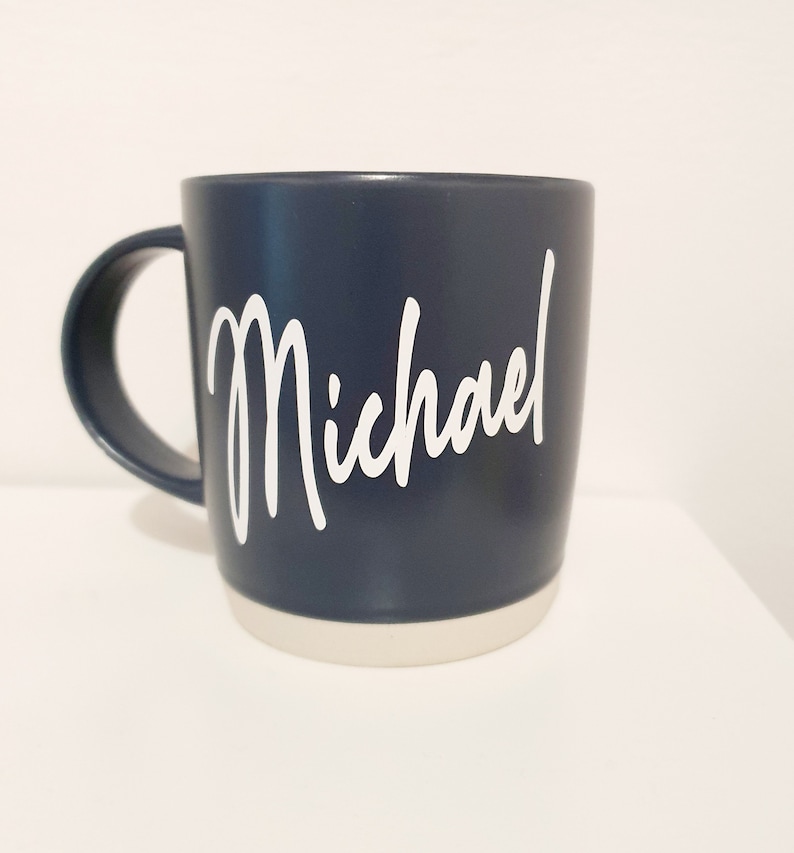 Personalised Name Mugs Etsy Uk