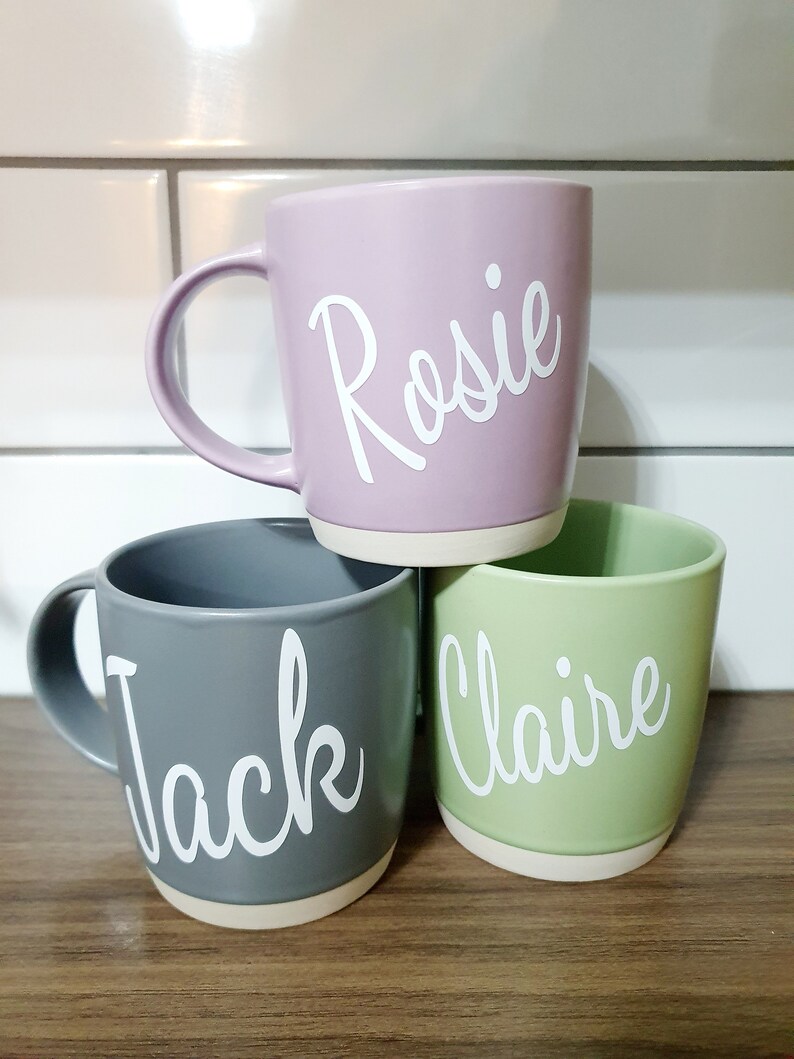 Personalised Name Mugs - Etsy UK