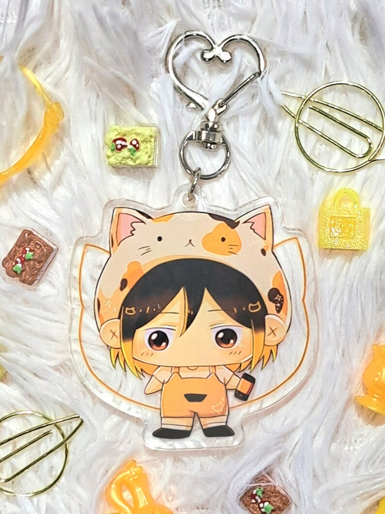 Kenma Haikyuu! Keychain [haikyuu! Keychain Collection] - Etsy