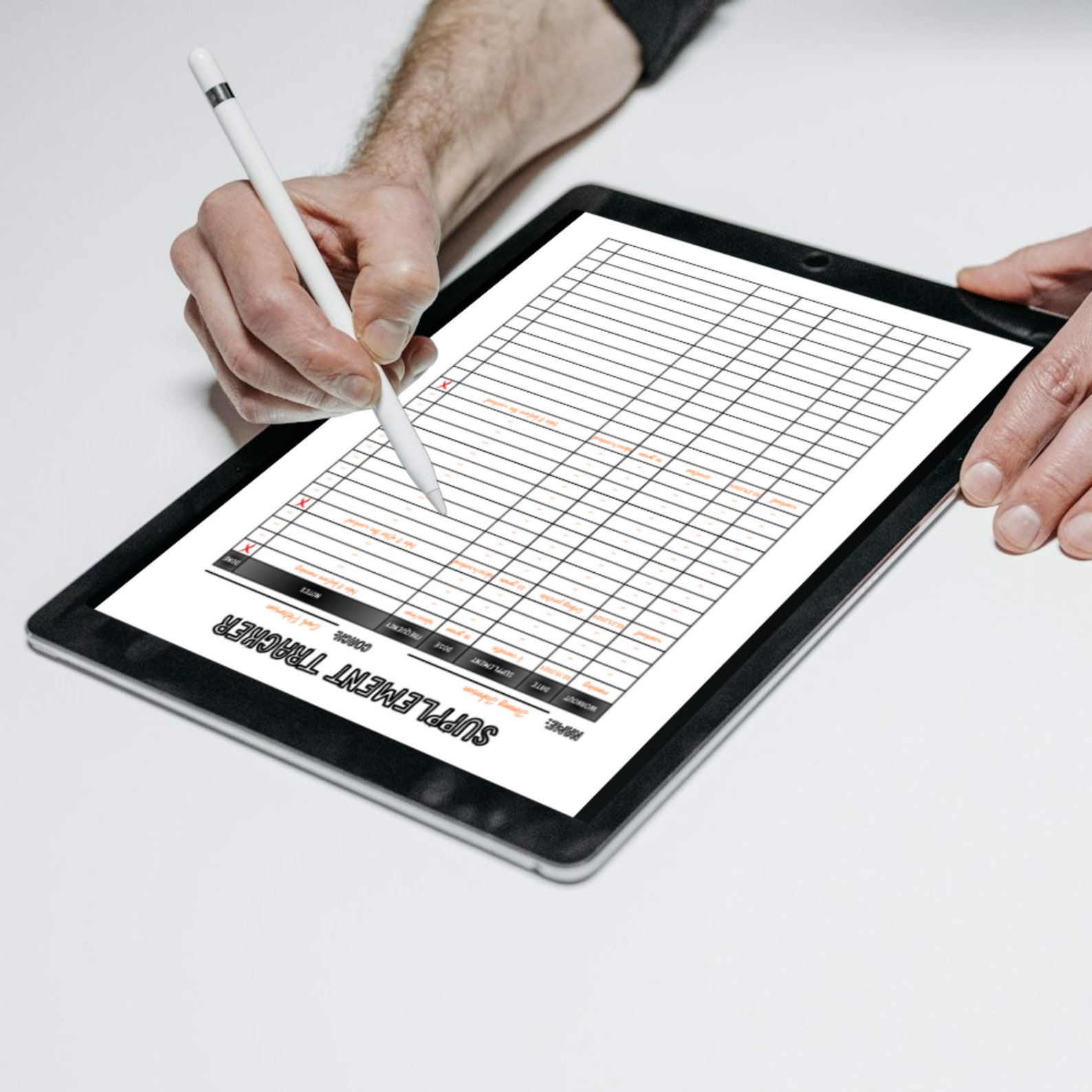 Printable Supplement Tracker | Digital Download | Printable Medication ...