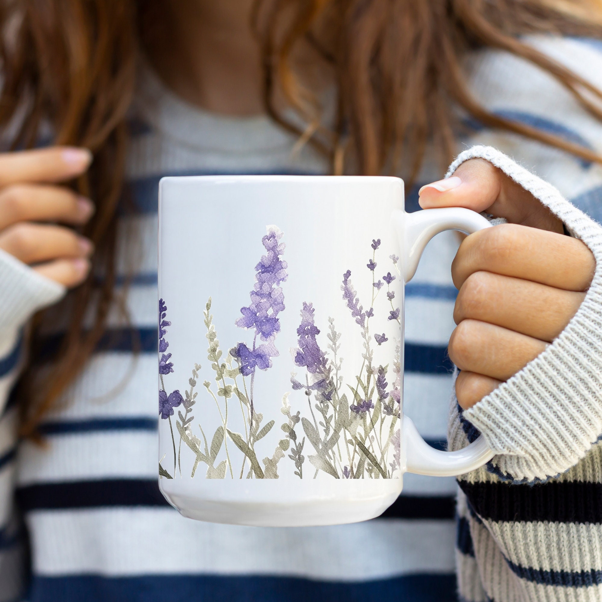 Pressed Flowers Mugvintage Botanical Tea Cuppastel Floral - Etsy