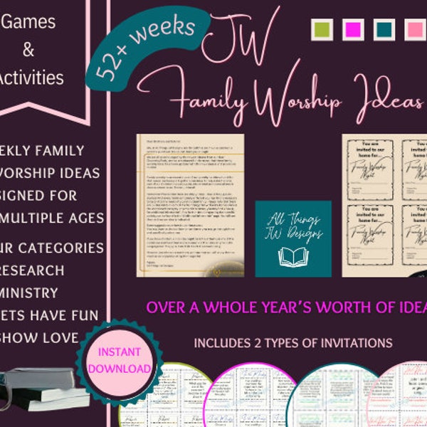 Jw Family Worship - Etsy