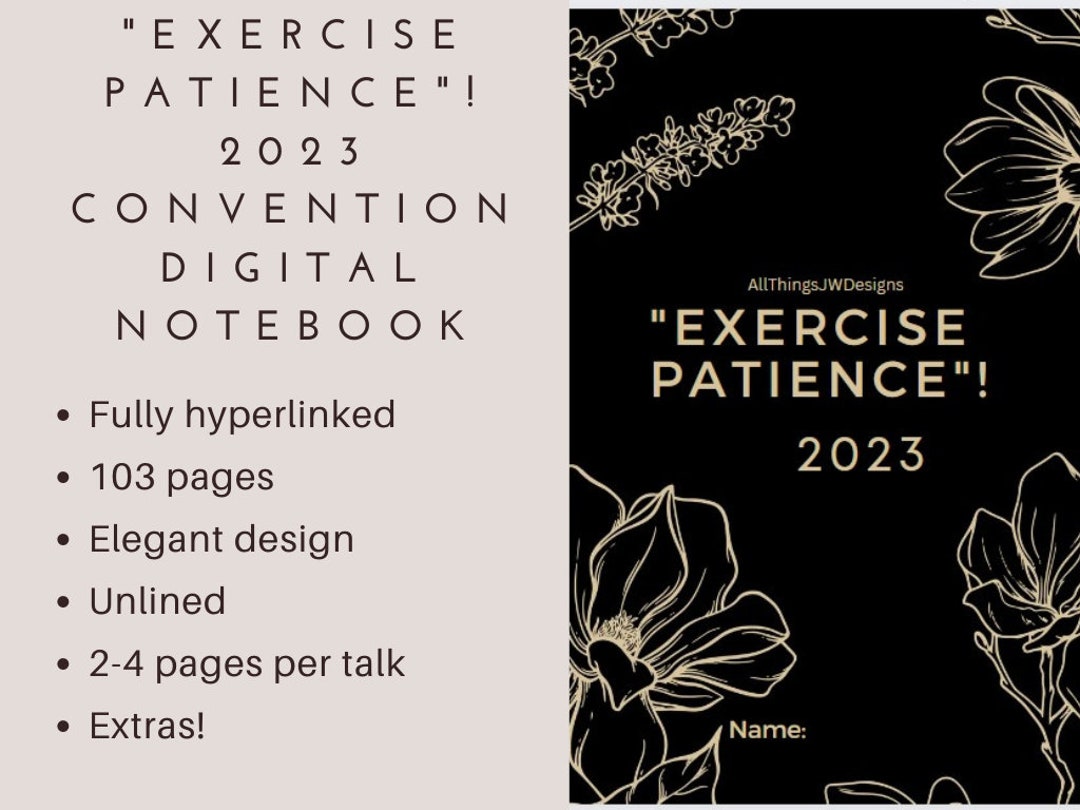 2023 Exercise Patience Regional Convention, JW Digital Convention ...