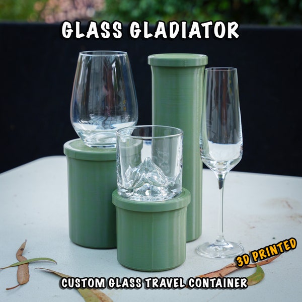 Glass Container - Etsy