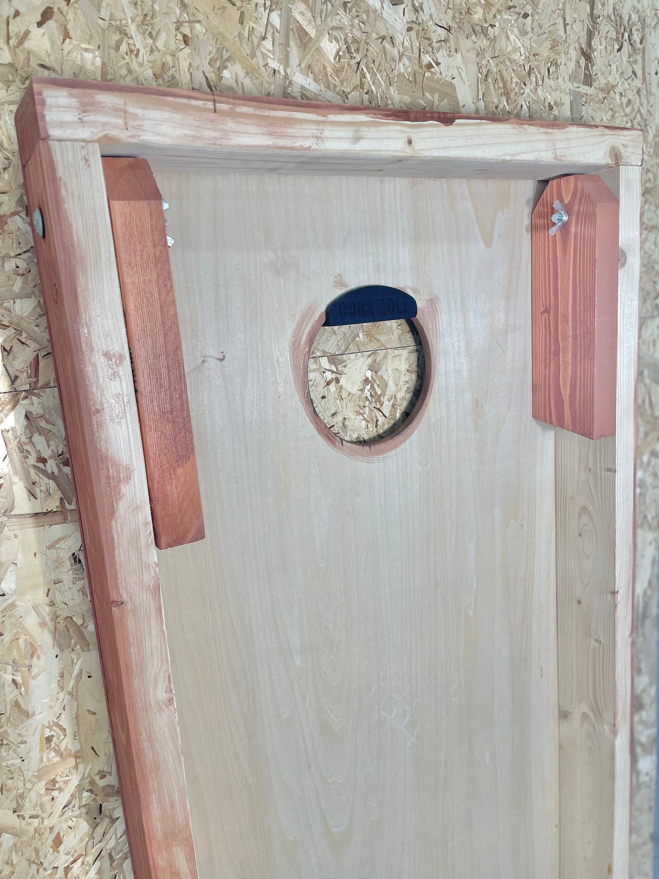 Personalized Cornhole Board Hangers Set of 2 W/ Hardware - Etsy