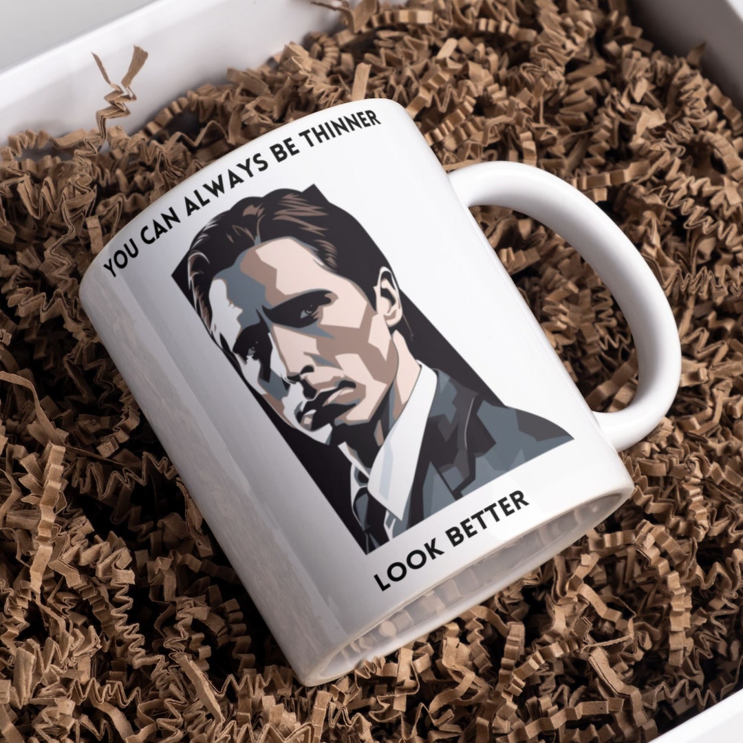 American Psycho Mug || Christian Bale Mug Gift for American Psycho Fans ...