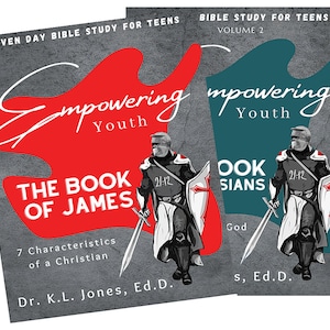 Vol 1 & 2, Digital Christian Bible Study Guide for Teens, Homeschool ...