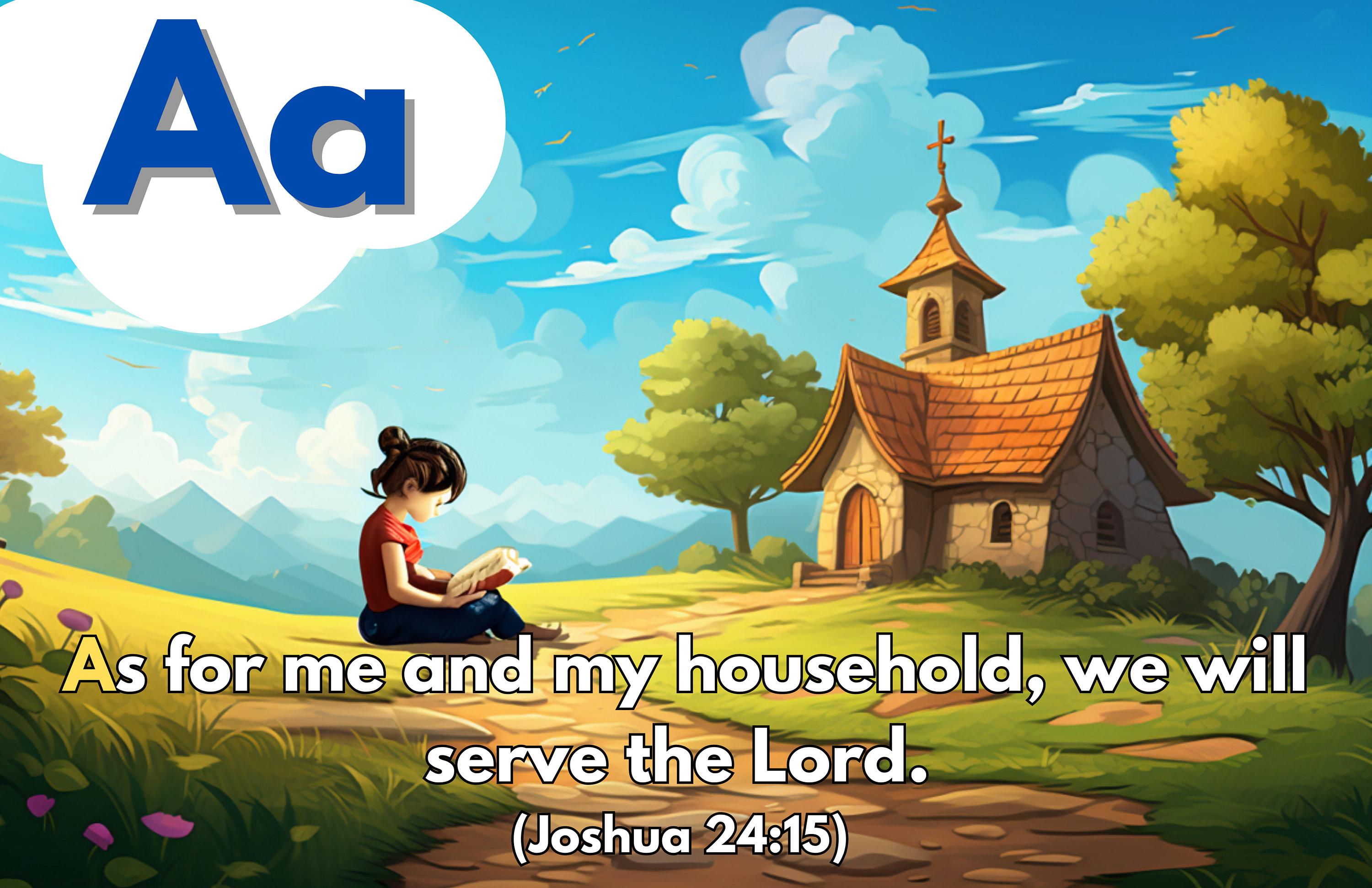 Digital ABC Bible Verse Cards PDF, Printable Alphabet Scripture Cards ...