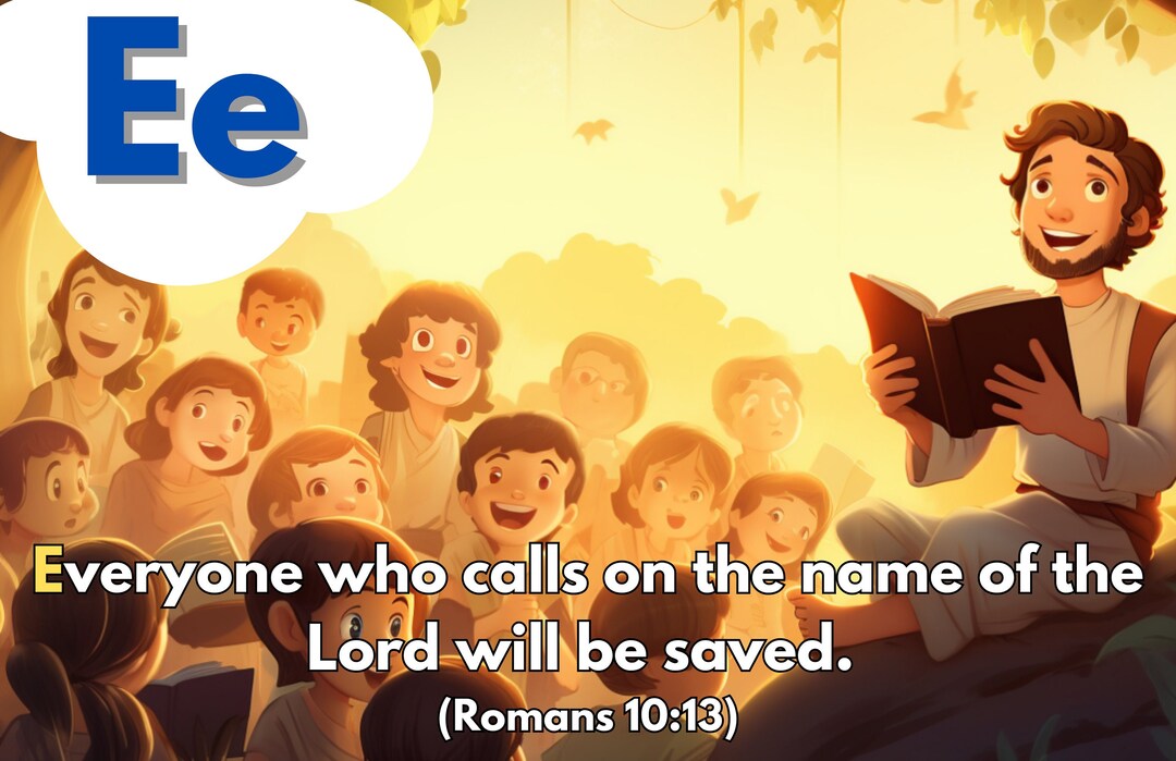 Digital ABC Bible Verse Cards PDF, Printable Alphabet Scripture Cards ...