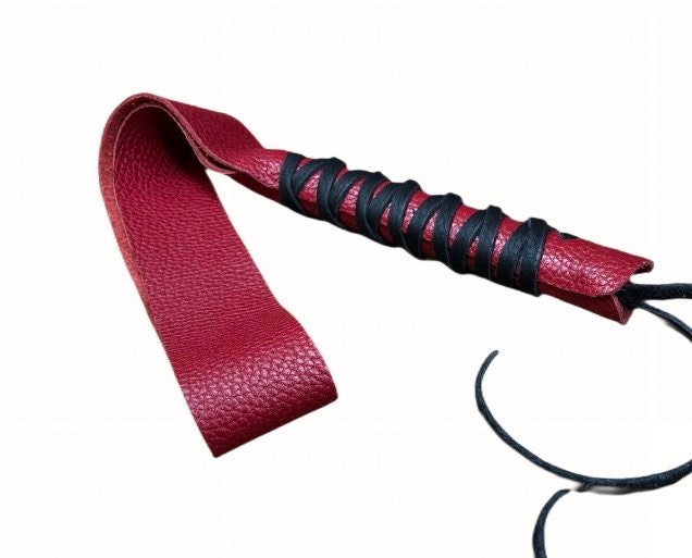 Leather Paddle Strap BDSM Accessories Handmade Spanking - Etsy