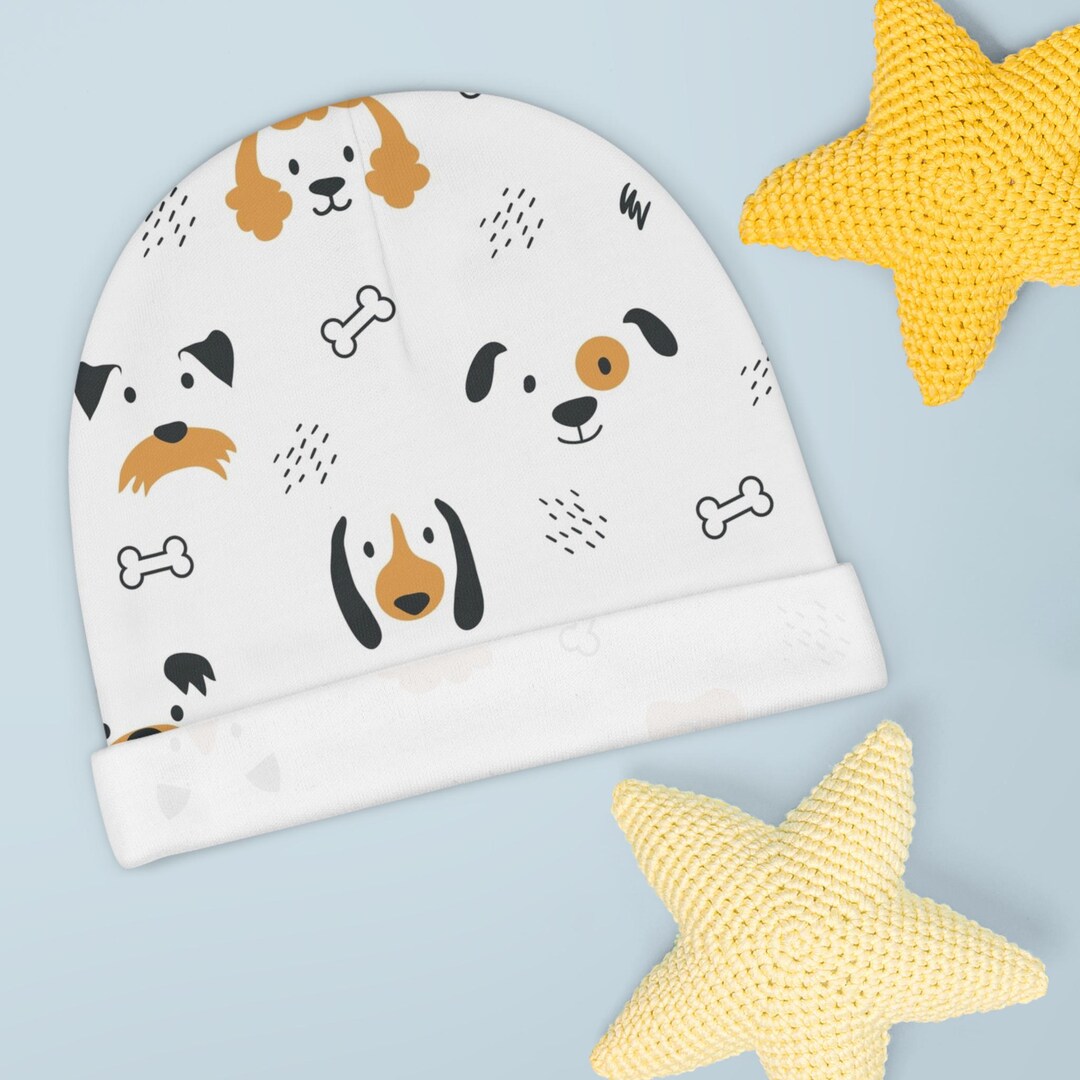 Cute Animal Pattern Baby Beanie Hat AOP - Etsy