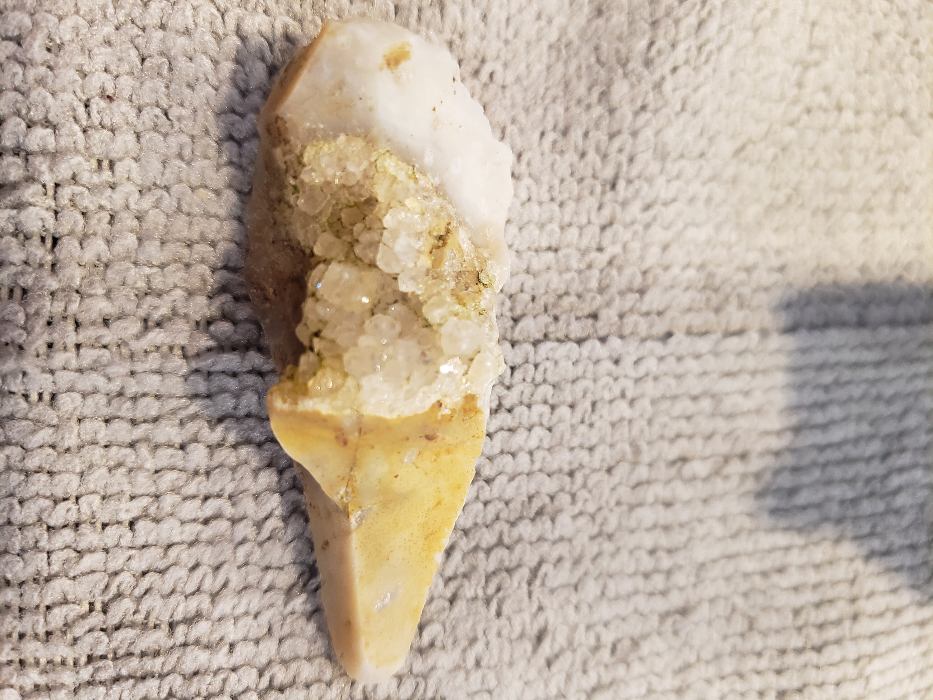 Rough All Natural Flint With Crystal Inclusions - Etsy