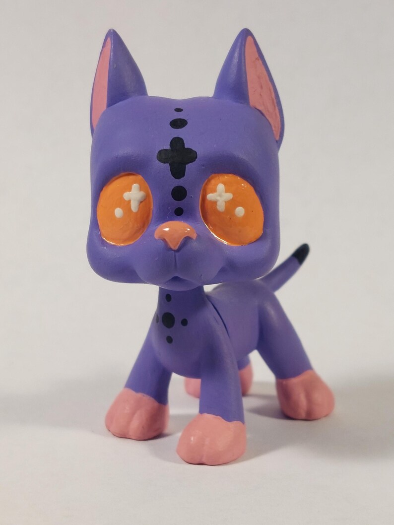 Littlest Pet Shop Custom With Purple Celestial Design - Etsy