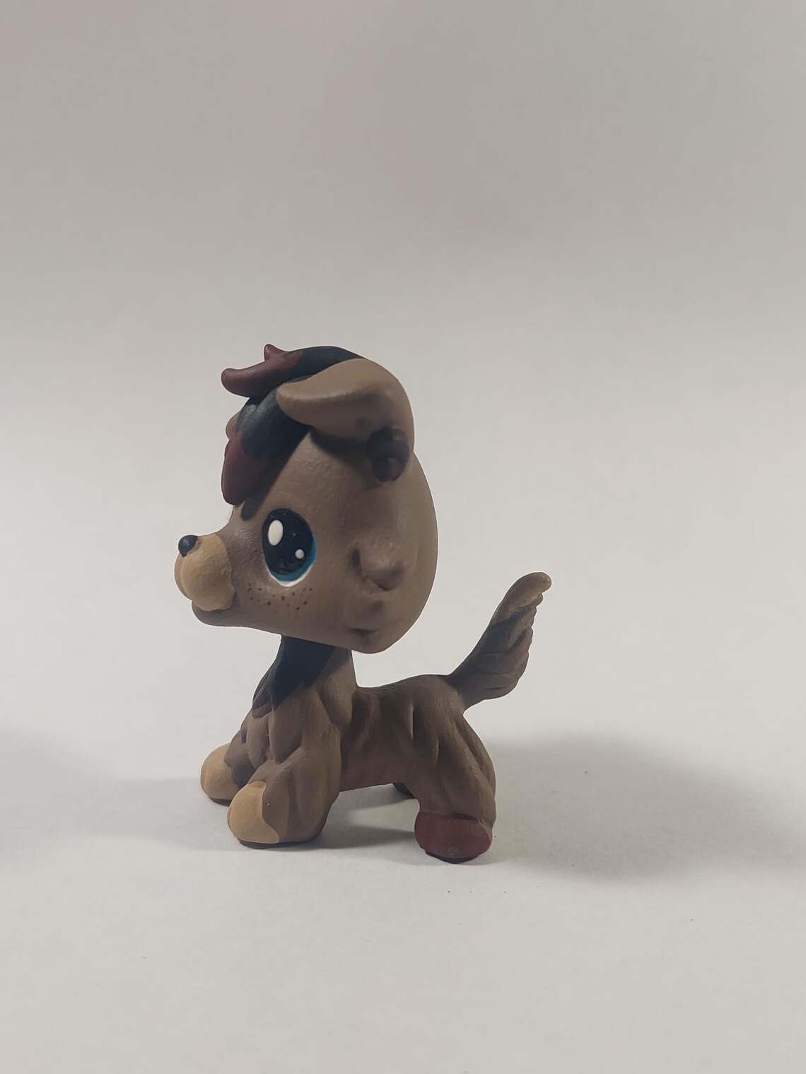 LPS Custom Collie With Hair Littlest Pet Shop OOAK - Etsy