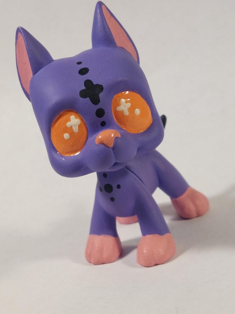 Littlest Pet Shop Custom With Purple Celestial Design - Etsy